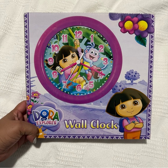 Nickelodeon | Other | Vintage Dora The Explorer Wall Clock | Poshmark